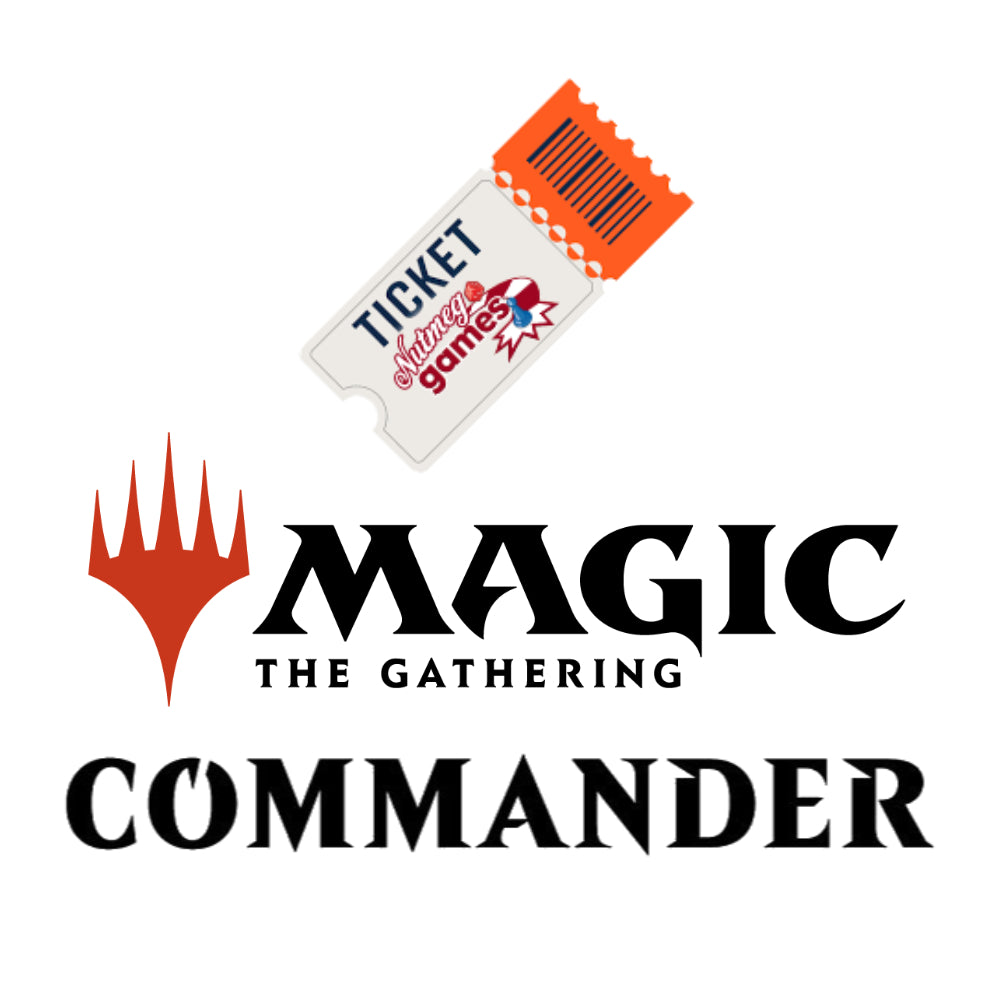 Magic: The Gathering: Commander Open Play Ticket - Mon, Jan 05 2026