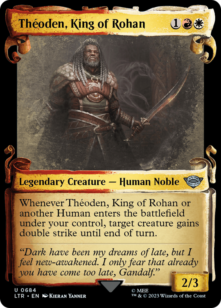 Theoden, King of Rohan [The Lord of the Rings: Tales of Middle-Earth S