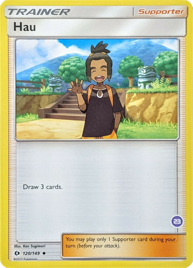 Hau (120/149) (Deck Exclusive #23) [Sun & Moon: Trainer Kit - Alolan S