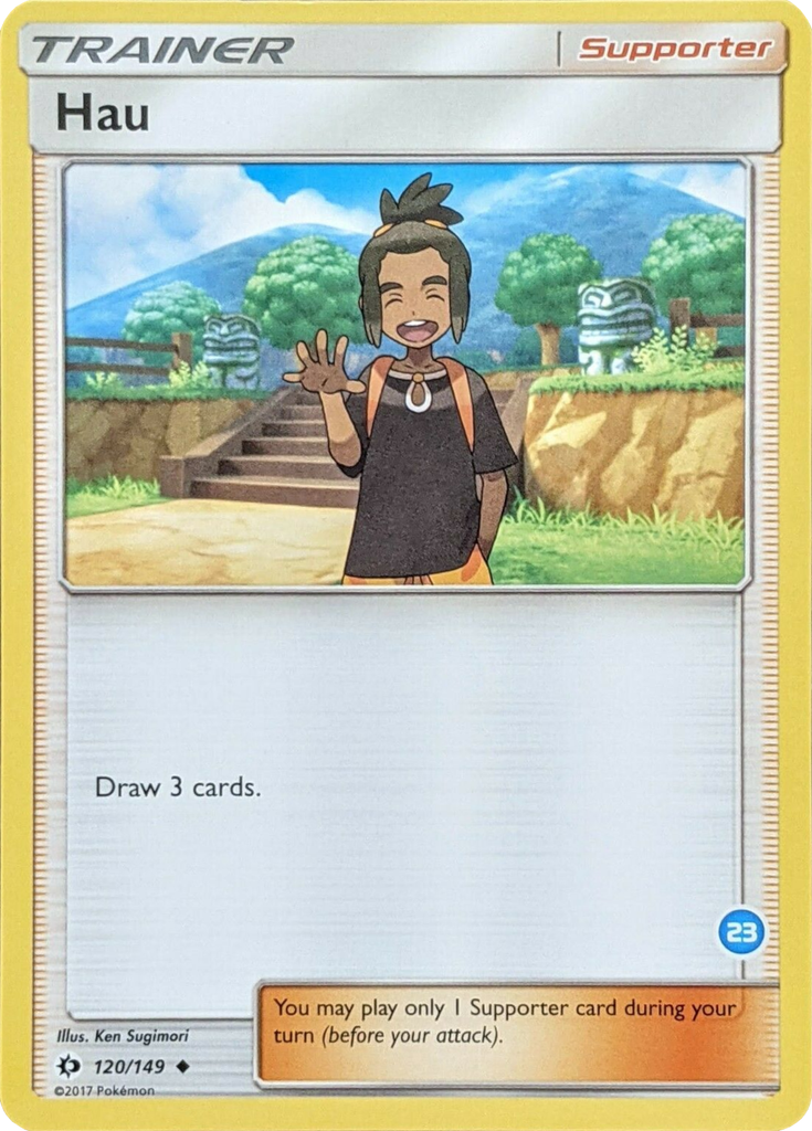 Hau (120/149) (Deck Exclusive #23) [Sun & Moon: Trainer Kit - Alolan N